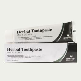 mint & licorice toothpaste | akshar.org